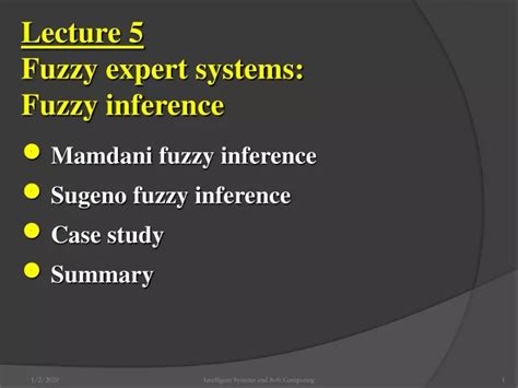 Ppt Fuzzy Inference Methods With Mamdani Technique Powerpoint Presentation Id9346623