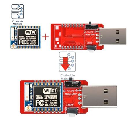 adaptateur usb pour programmation de modules esp8266 test et avis