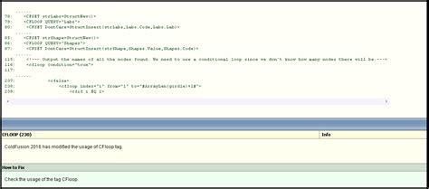 Debugging And Logging Code Analyzer Coldfusion Tuning Guide