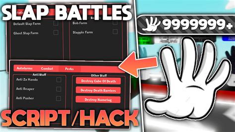 Roblox Slap Battles Hack Script Gui Kill Aura Auto Farm God Mode And More Pastebin 2022