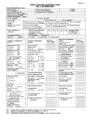 Tree Risk Assessment Example Complete With Ease AirSlate SignNow