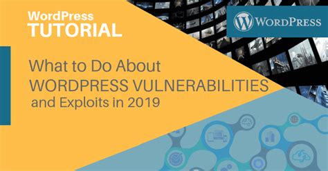 What To Do About Wordpress Vulnerabilities And Exploits In 2019 Fly