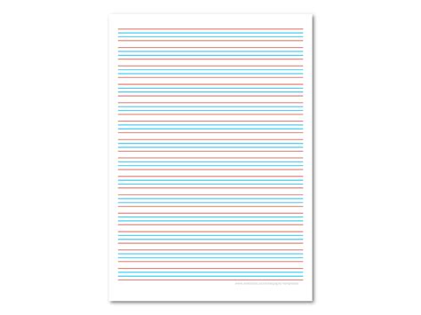 Four Lines English Alphabet Writing Paper Template Webtools