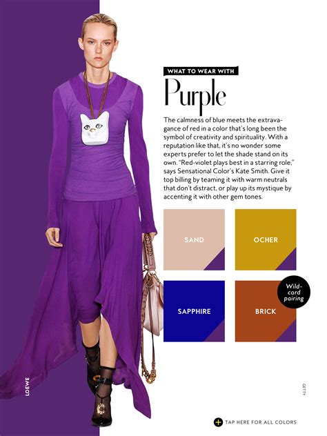 What Color Dress Purple Stockings