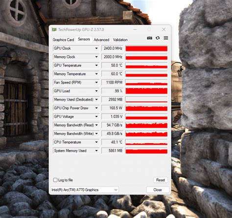 A770 16gb Memory Clock 2000mhz Instead Of 2187mhz R Intelarc