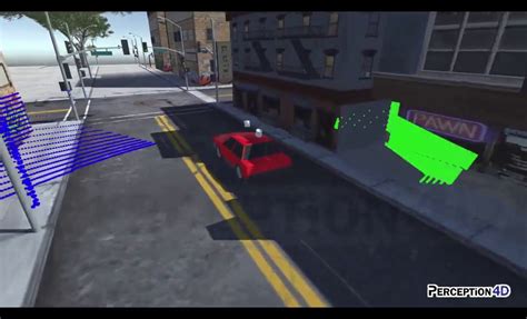 LiDAR Simulator POC On Unity Perception D