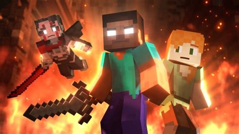 Herobrine Returns Alex And Steve Adventures Minecraft Animation