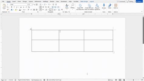How To Create And Format Tables In Microsoft Word Tts Nordika