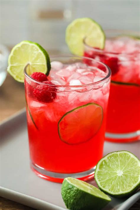Raspberry Limeade Kylee Cooks