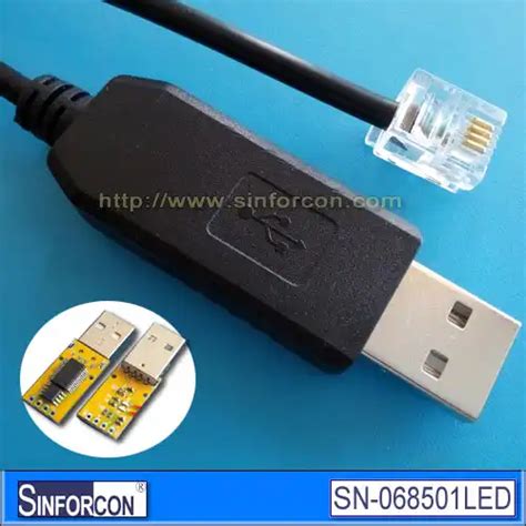 Ftdi Rj12至usb Rs485串行电缆定制引脚rj12至rs485