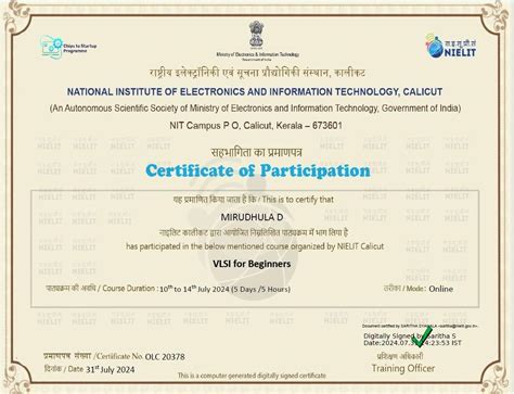 Mirudhula Dhanasingh On Linkedin Vlsi Continuouslearning