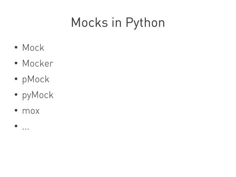 Mock Testing Mit Python Pdf