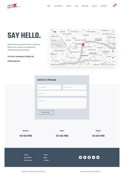contact website demos