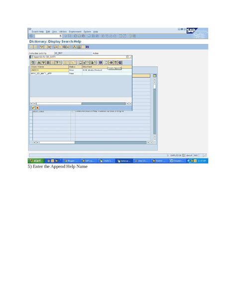 Sap Abap Technical Help Adding Extra Tab In F4 Help
