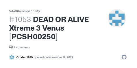 Dead Or Alive Xtreme 3 Venus Pcsh00250 · Issue 1053 · Vita3k