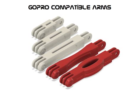 Desktop Modular Mounting System For Smartphones And Gopro By Rogue72 Download Free Stl Model