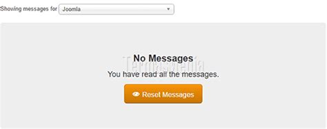 Mengetahui Atau Memahami Post Installation Messages Di CMS Joomla