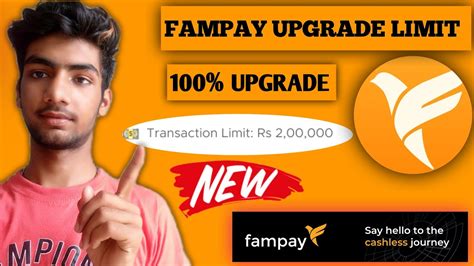 How To Increase Fampay Limit Fampay 2 Lakh Rupees Limit Youtube