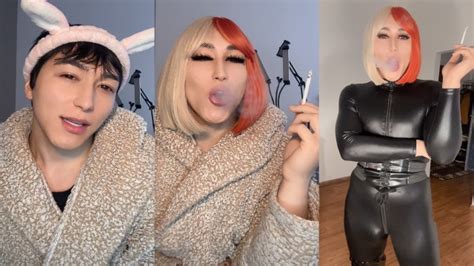 Smoking Sissy Slut Full Feminization With Catsuit And Boots