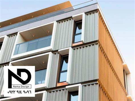 طراحی نمای کامپوزیت نمونه پروژه های اجرا شده نمادیزاین