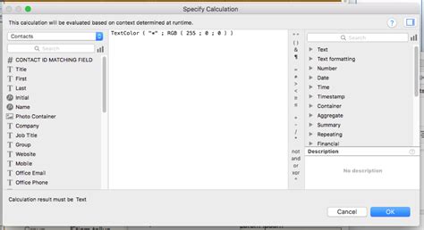 required fields in filemaker pro