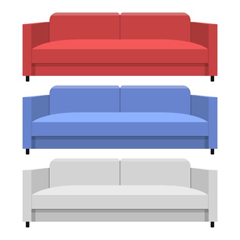 Sofa Vector Design Illustration Isolated On White Background 1844115