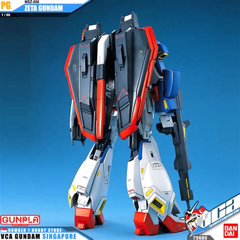 Bandai® Gunpla Perfect Grade 160 Pg Zeta Gundam Vca Gundam Singapore