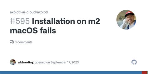 Installation On M2 Macos Fails · Issue 595 · Axolotl Ai Cloudaxolotl