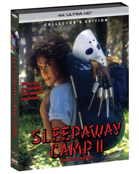 Sleepaway Camp Ii Unhappy Campers 4k Uhd With Slipcover Scream Facto