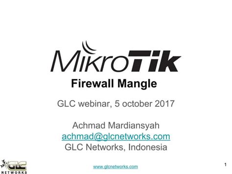 Mikrotik Firewall Mangle Pdf