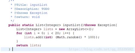 一个随机数的list多种方法实现删除list中的奇数。java List中100个数字怎么去除奇数 Csdn博客