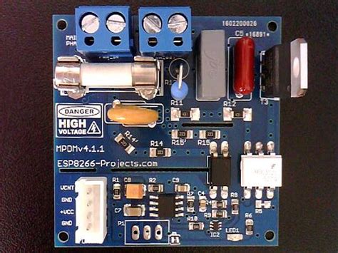 esp8266 projects mpdmv4 universal ac mains dimmer