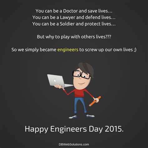 a cartoon character holding a laptop and wrench with the caption you