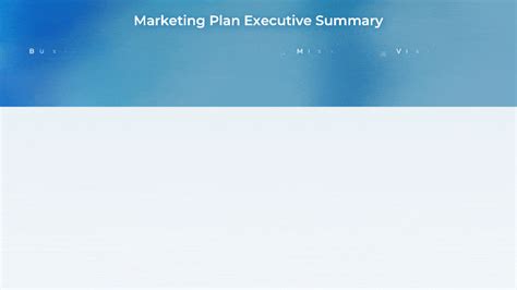 Executive Summary Presentation Template