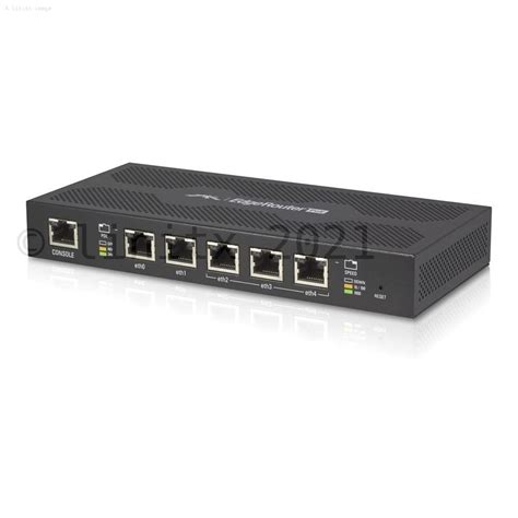 Ubiquiti Edgemax Edgerouter Poe 5 Port Router With Passive Poe