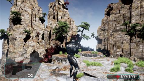 Unreal Engine 4 Test De Third Person Shooter Kit Youtube