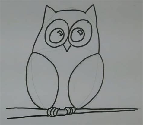 Как нарисовать сову карандашом поэтапно инструкция для детей схемы и эскизы от художников