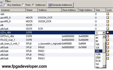 Manually Add A Peripheral To A Project Fpga Developer