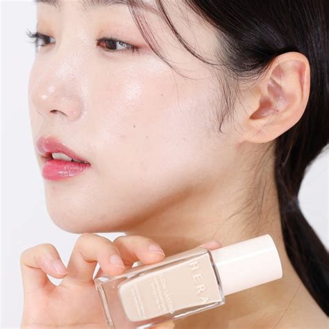 수분빛 글로우 피부 광채 촉촉한 헤라 글로우 래스팅 파운데이션 추천해~ 네이버 블로그