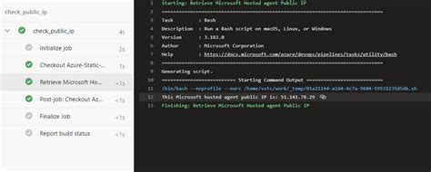 Get Public IP Address Of Azure DevOps Hosted Agent And Github Hosted Runner Thomas Thornton