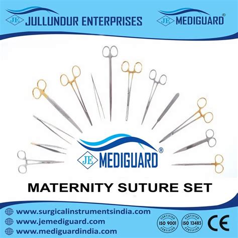 Silver Maternity Suture Set Packaging Type Standard At ₹ 1000 Box In New Delhi