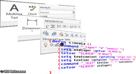 Creating Layer And Styles With AutoLISP CADnotes