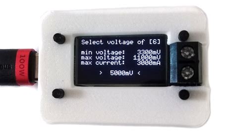 Github Wagiminator Ch32x035 Usb Pd Tester Usb Power Delivery Testing