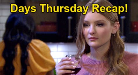 Days Of Our Lives Spoilers Thursday October 6 Recap Allies Threesome Solution Stefan