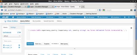 Cdh 53 Hadoop Cluster Using Virtualbox And Quickstart Vm Hive Db Table And Query 2020