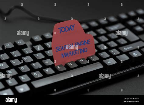 Writing Displaying Text Search Engine Marketing Business Showcase