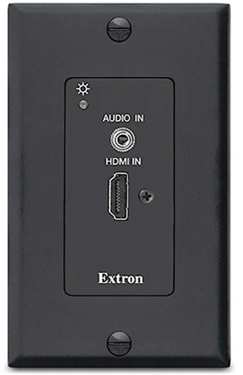 Extron DTP T HWP K D Long Distance DTP Transmitter For HDMI Decora Wallplate