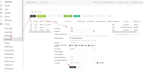 how to configure a pptp server on gateway？ wi tek support