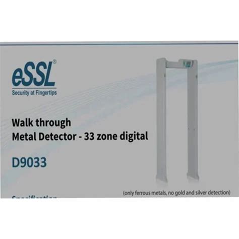 Essl Door Frame Metal Detector Essl Multizone Door Frame Metal Detectors Latest Price Dealers