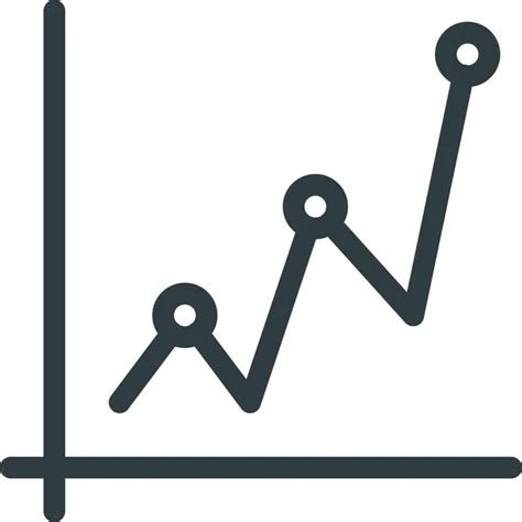 Analytics Chart Statistics Icon Outline Style Stock Vector By ©iconfinder 459419400